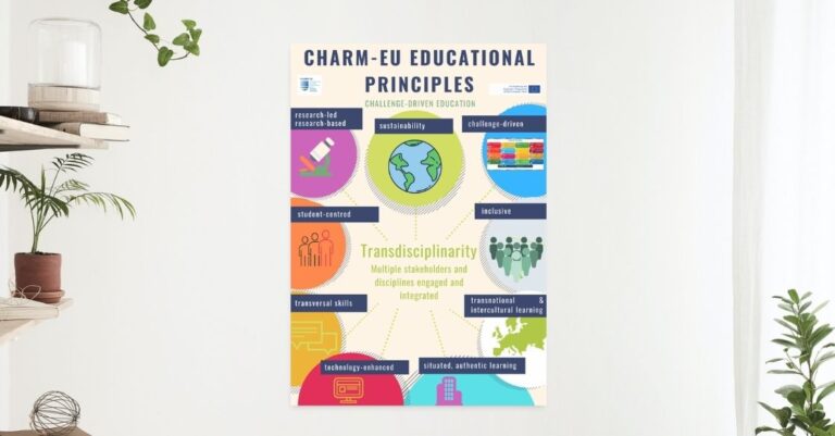 CHARM-EU Educational Principles Infographic - CHARM-EU